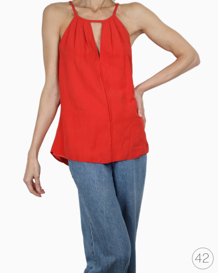 Blusa Cris Barros Original Vermelha Feminina