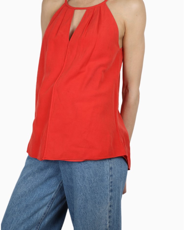 Blusa Cris Barros Original Vermelha Feminina