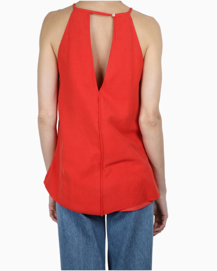 Blusa Cris Barros Original Vermelha Feminina