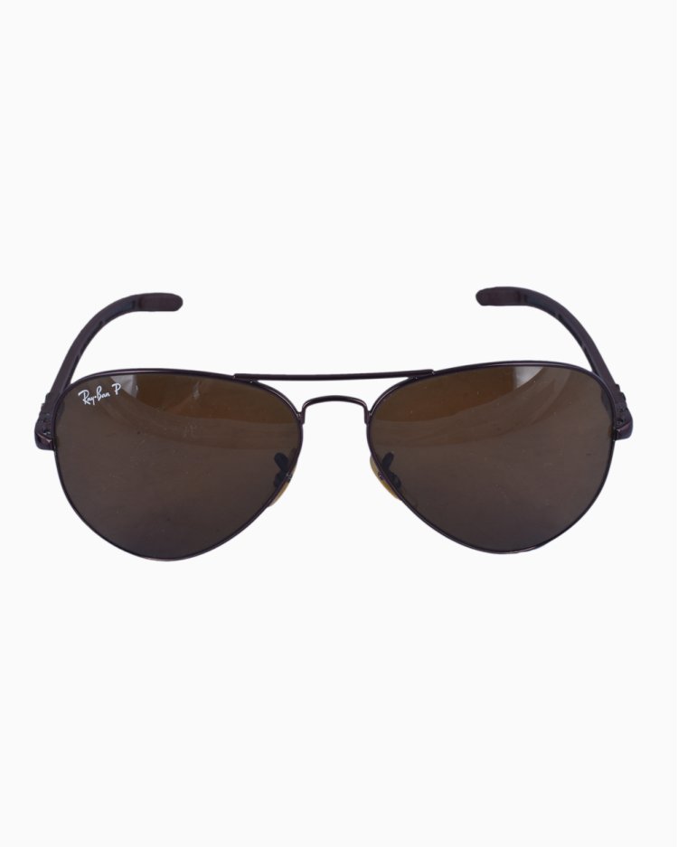 Óculos de Sol Ray Ban Original Aviator RB8307 Marrom Feminino