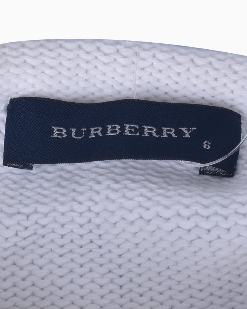 Suéter Infantil Burberry Original Off White