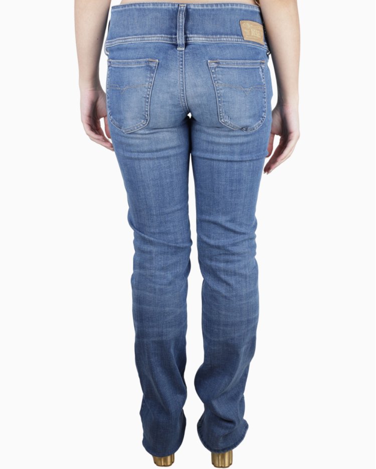 Calça Diesel Original Cherock Jeans Azul Feminina