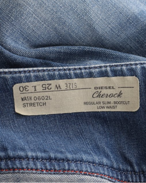 Calça Diesel Original Cherock Jeans Azul Feminina