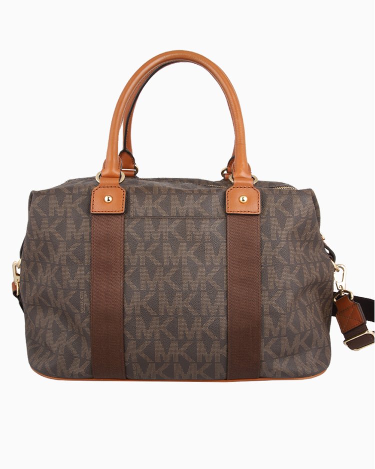 Bolsa Michael Kors Original Monograma Marrom Feminina
