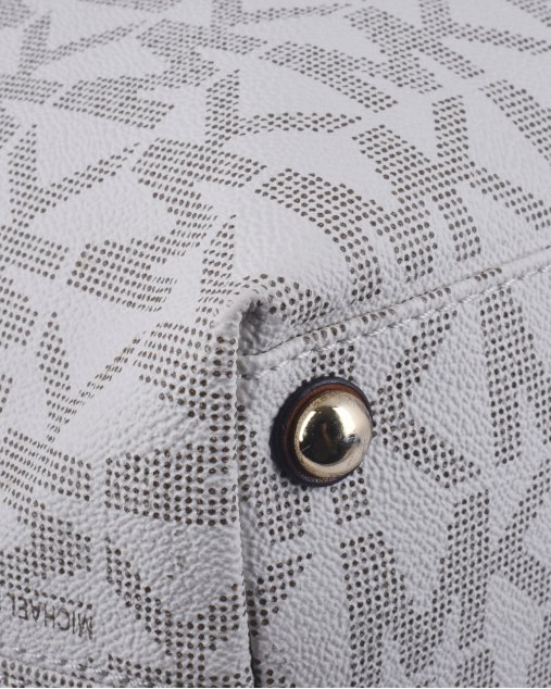 Bolsa Michael Kors Original Tote Branca Monograma Feminina