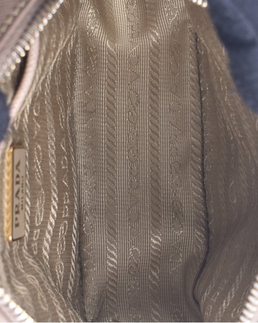 Bolsa Prada Original Saffiano Lux Mini Camera Nude Feminina