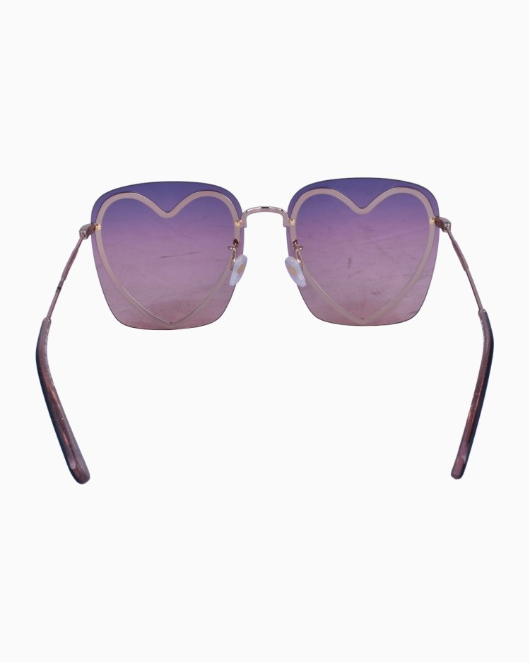 Óculos de Sol Marc Jacobs Original Coração 493/S Roxo Feminino