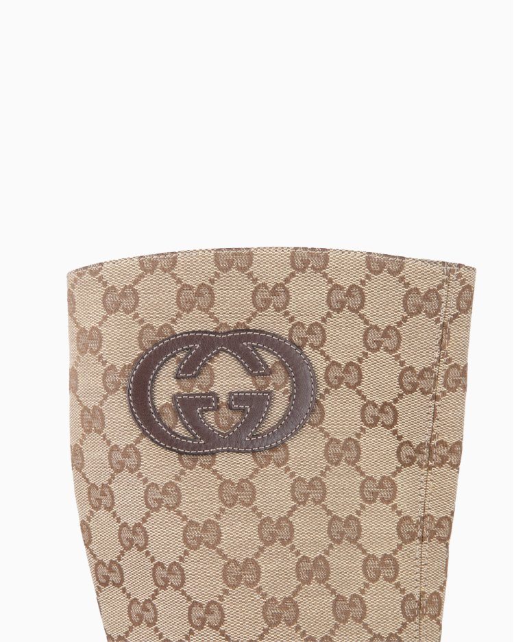 Bota Gucci Original Canvas GG Supreme Feminina