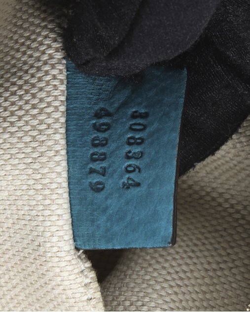 Bolsa Gucci Original Soho Disco Azul Turquesa Feminina