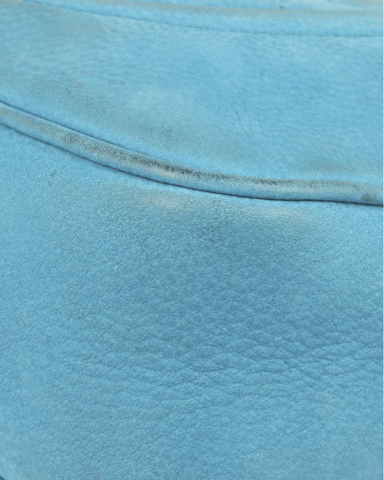 Bolsa Gucci Original Soho Disco Azul Turquesa Feminina