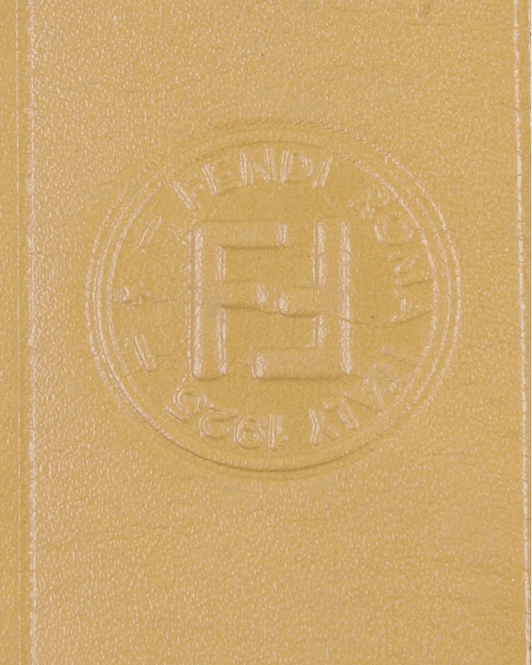 Pasta Fendi Original Vintage Canvas Zucca Feminina