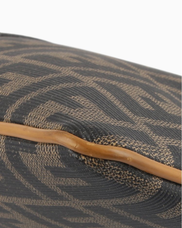 Pasta Fendi Original Vintage Canvas Zucca Feminina
