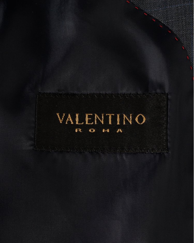 Terno Valentino Original Lã Azul Masculino