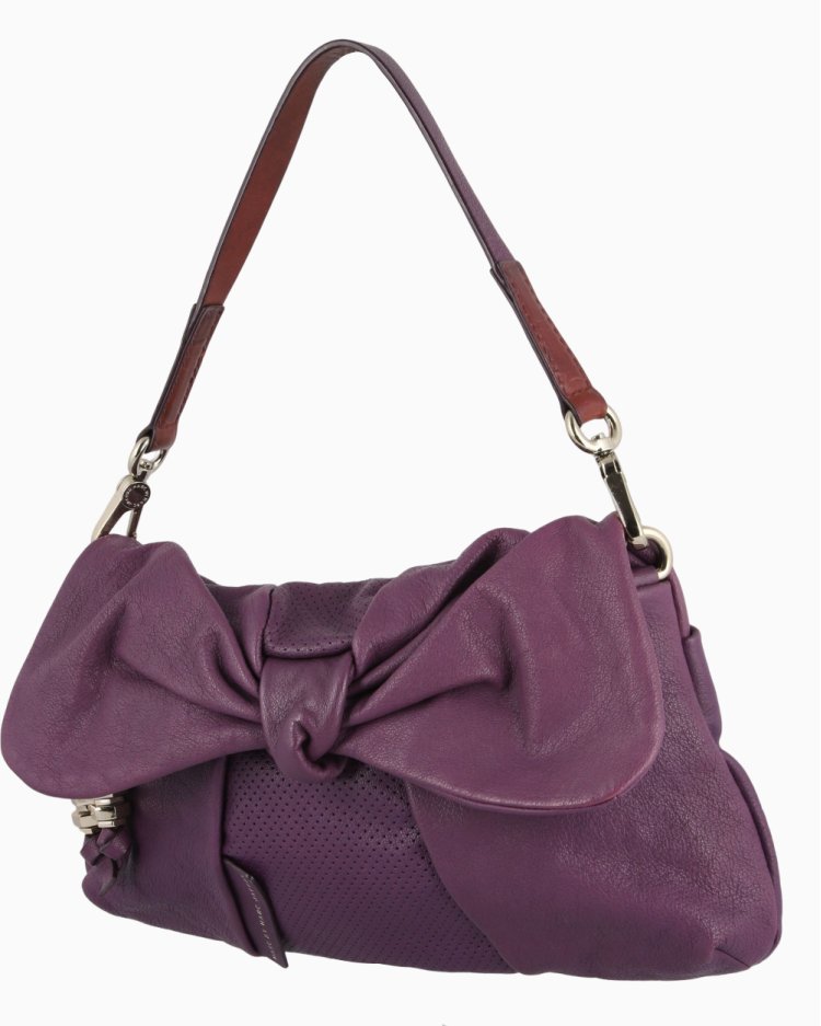 Bolsa Marc Jacobs Original Couro Roxa Feminina