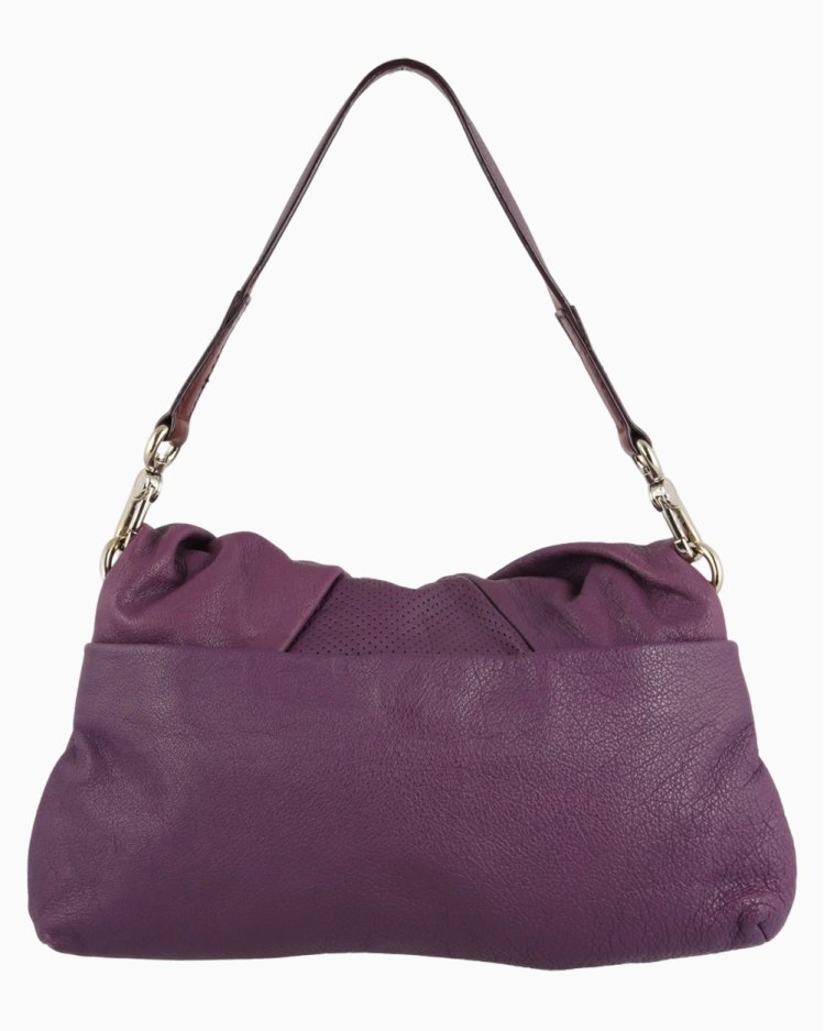 Bolsa Marc Jacobs Original Couro Roxa Feminina