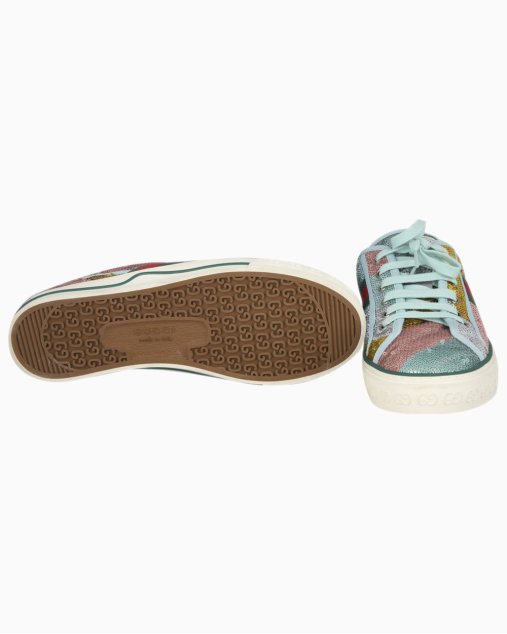 Tênis Gucci Original Tennis 1997 Paetê Colorido Masculino