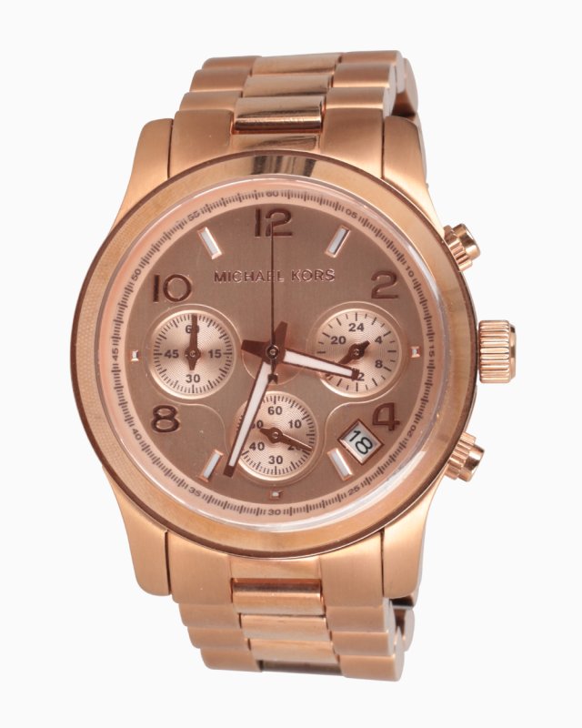 Relógio Michael Kors Original Runway MK-5128 Rose Gold Femimino