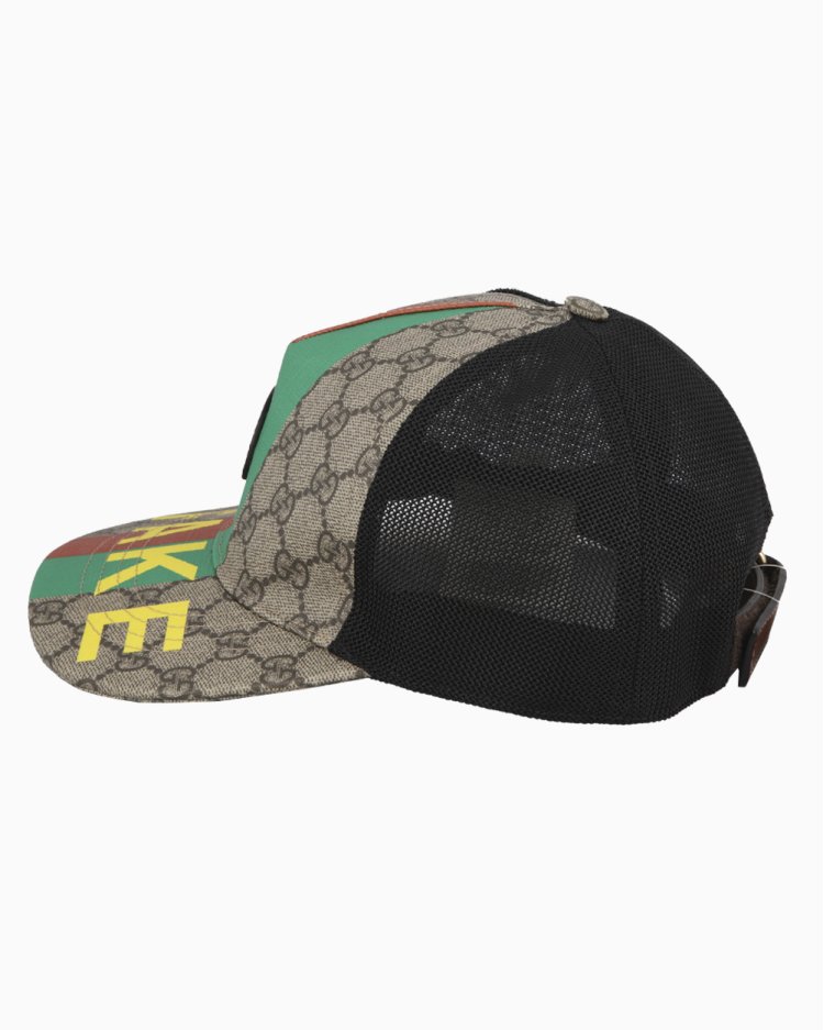 Boné Gucci Original GG Supreme Fake/Not Monograma Feminino