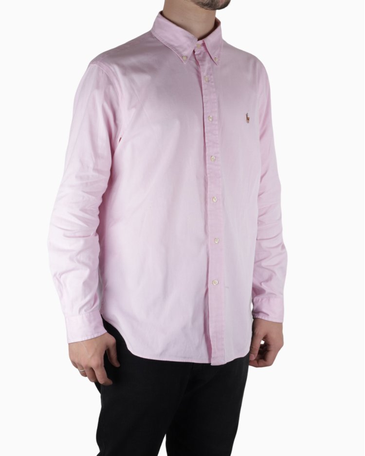 Camisa Ralph Lauren Original Rosa Masculina