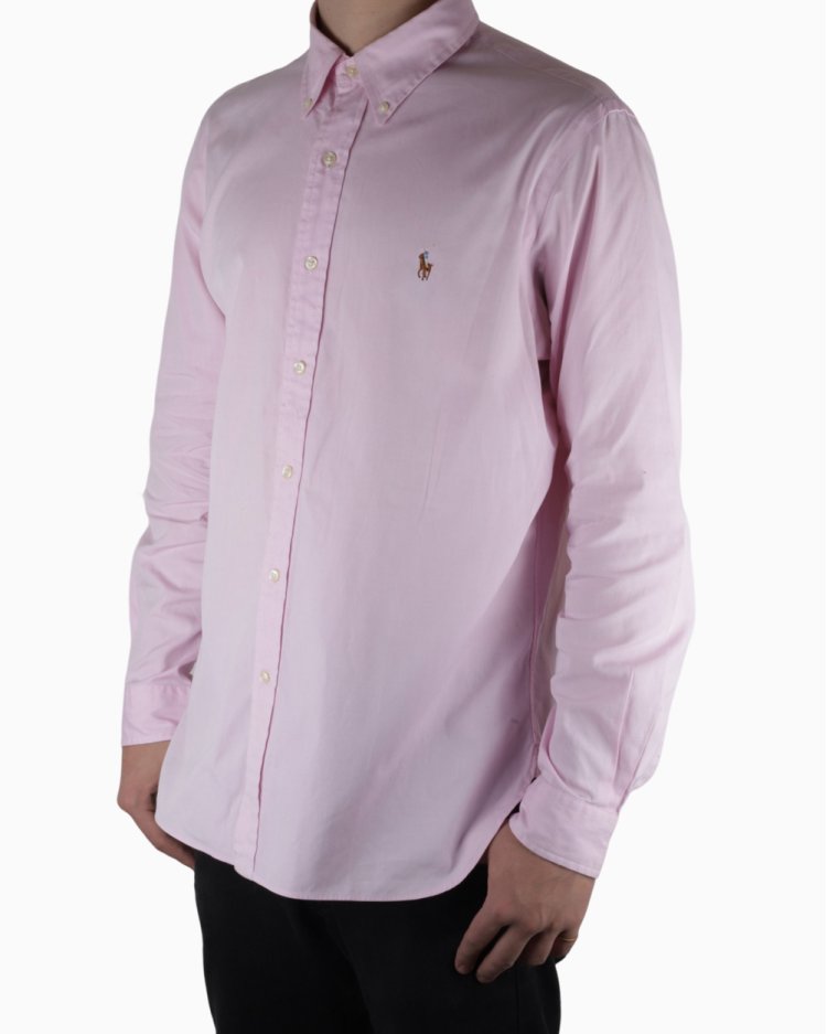 Camisa Ralph Lauren Original Rosa Masculina