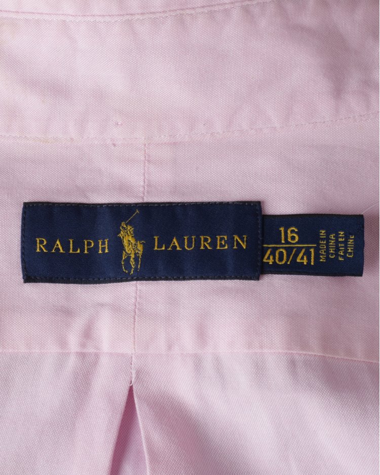 Camisa Ralph Lauren Original Rosa Masculina
