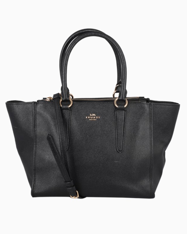 Bolsa Coach Original Tiracolo Preta Feminina