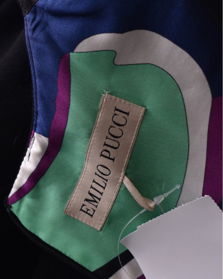 Vestido Emilio Pucci Original Preto Feminino