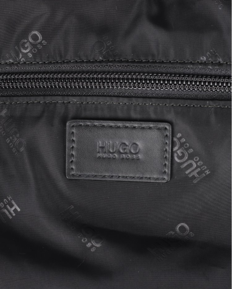 Mala Hugo Boss Original Nylon Zip Vinho Masculina