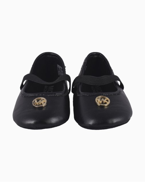 Sapatilha Infantil Michael Kors Original MK Couro Preta