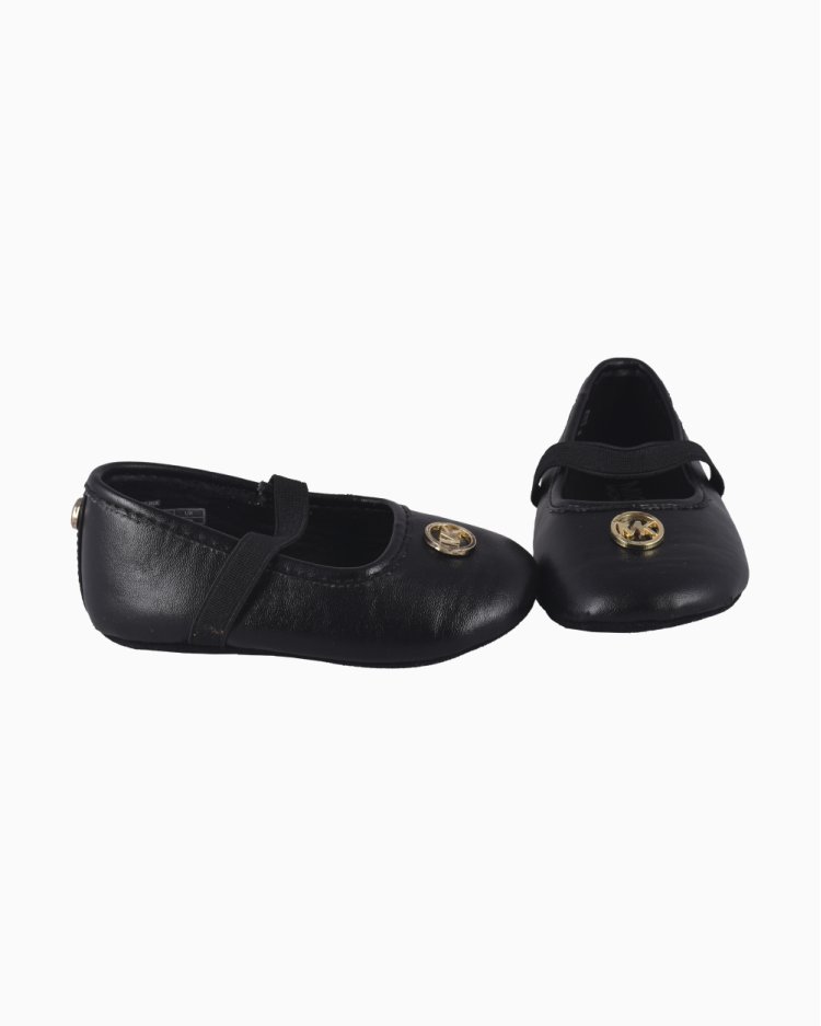 Sapatilha Infantil Michael Kors Original MK Couro Preta