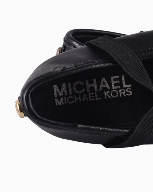 Sapatilha Infantil Michael Kors Original MK Couro Preta