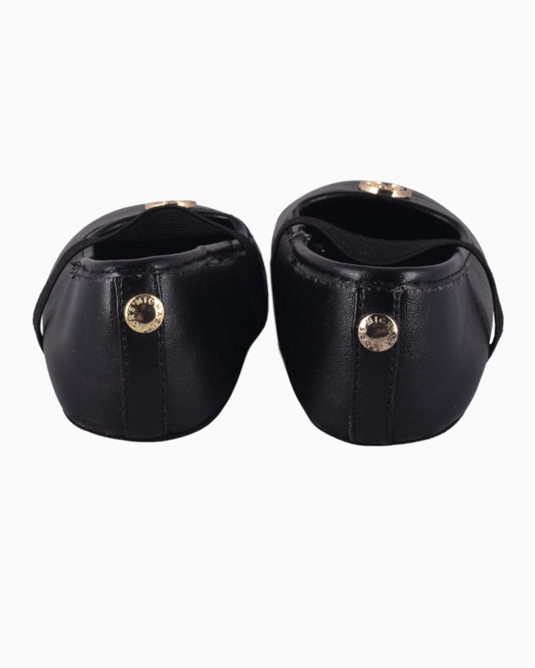 Sapatilha Infantil Michael Kors Original MK Couro Preta