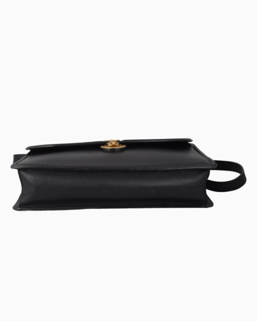 Pasta Gucci Original Couro Preta Masculina