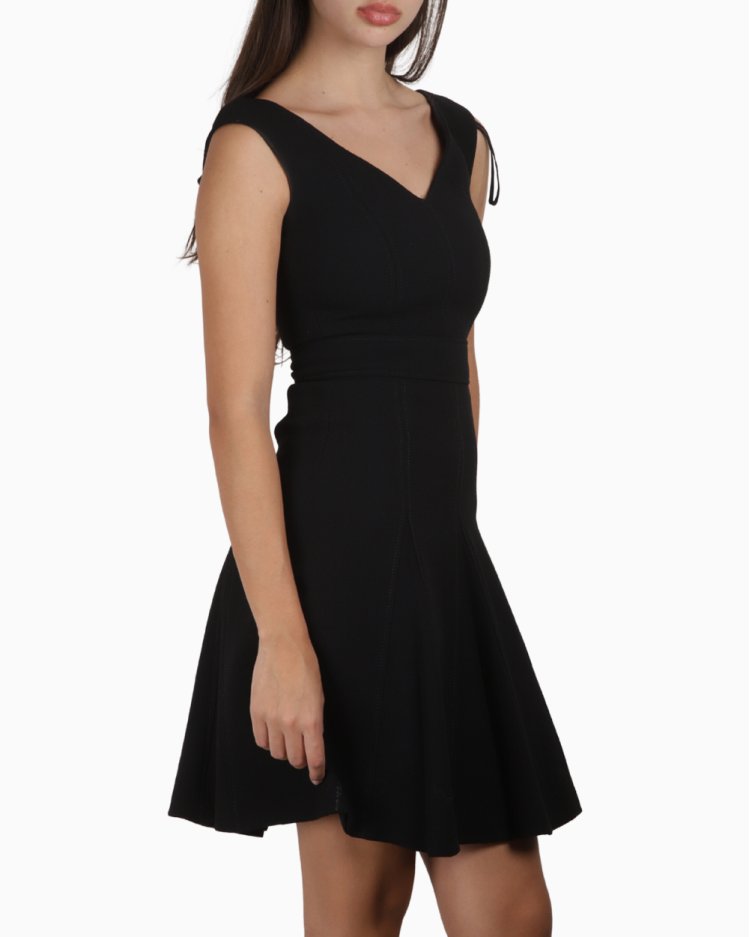 Vestido Prada Original Evasê Preto Feminino