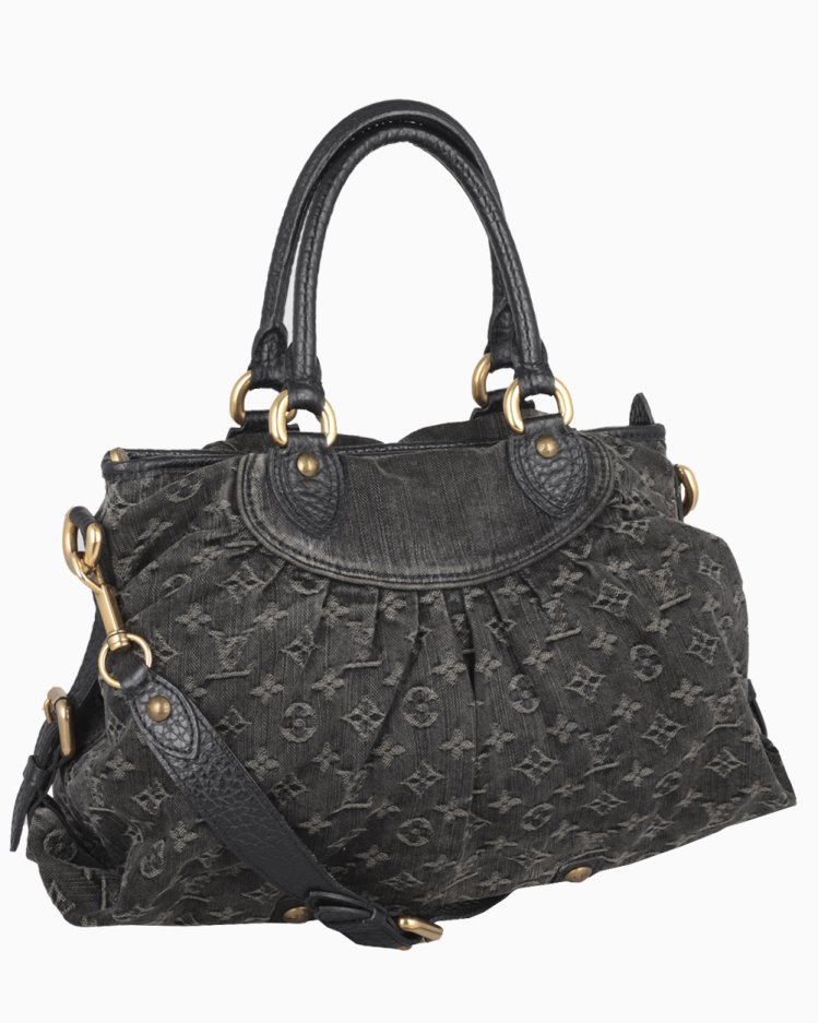 Bolsa Louis Vuitton Original Neo Cabby Denim Cinza Feminina