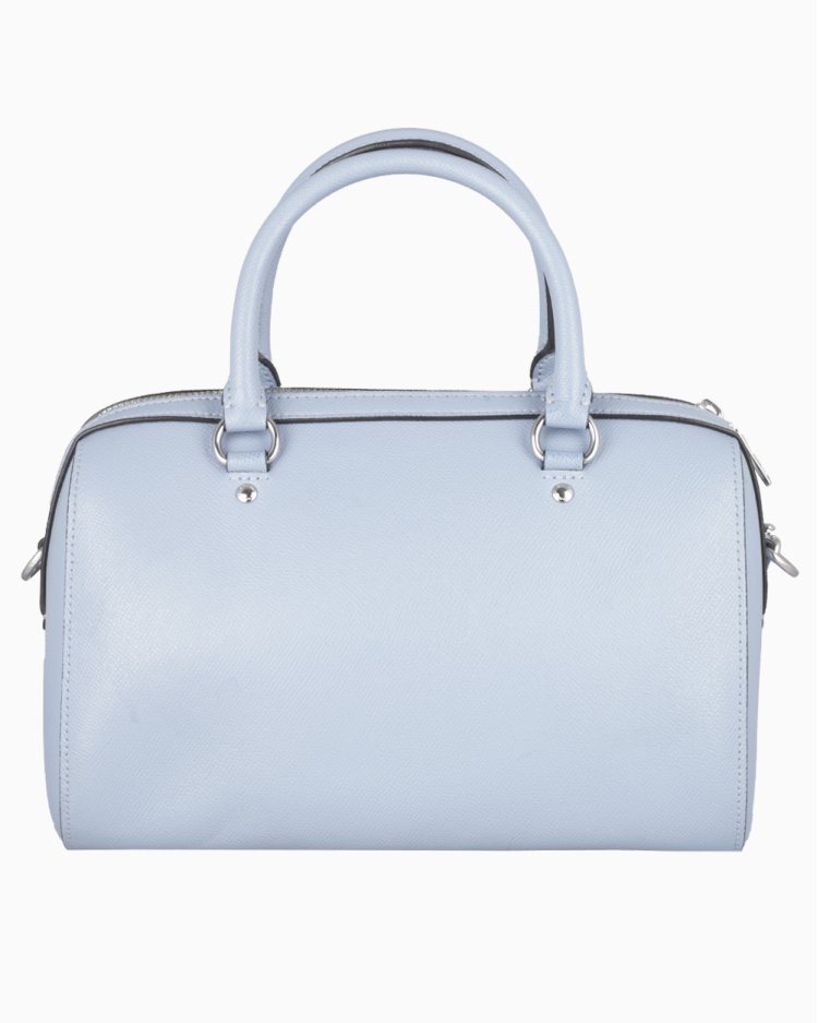 Bolsa Coach Original Crossbody Couro Azul Bebê