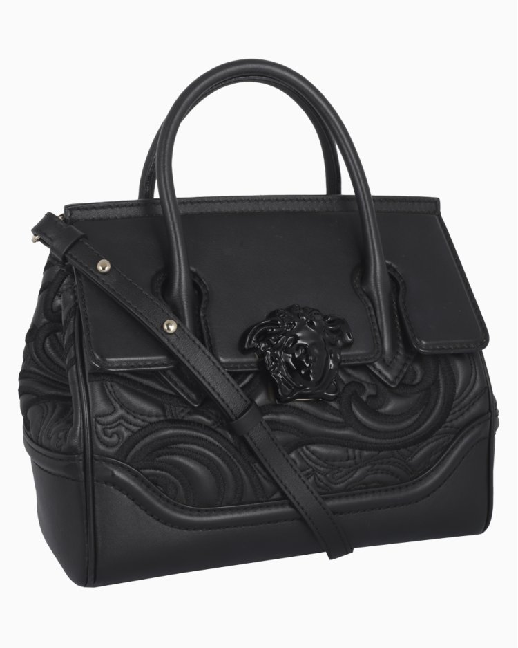 Bolsa Versace Original Palazzo Empire Preta Feminina