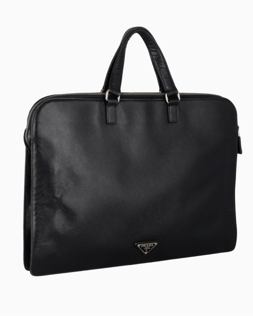 Pasta Prada Saffiano Original Travel Preta Feminina