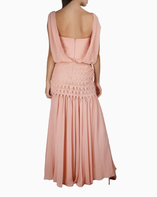 Vestido Candy Brown Original Renda Rosa Feminino