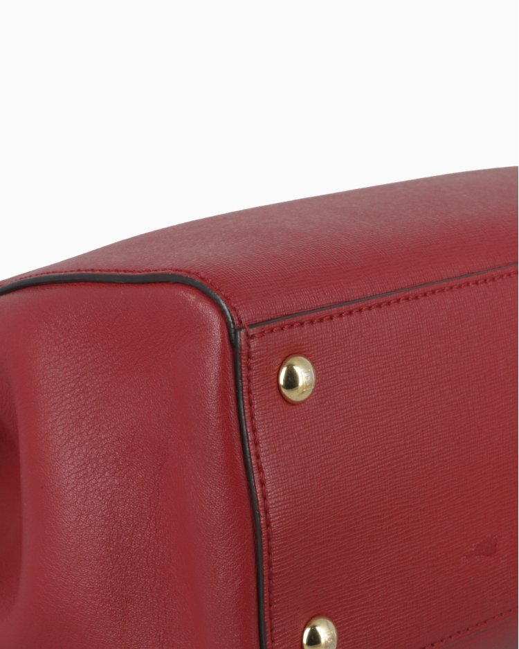 Bolsa Fendi Original 2Jours Petit Tote Vermelha Feminina