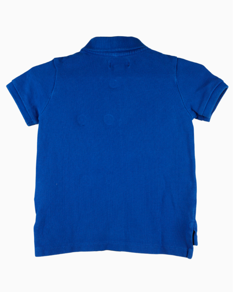 Camisa Polo Infantil Original Polo Ralph Lauren Azul