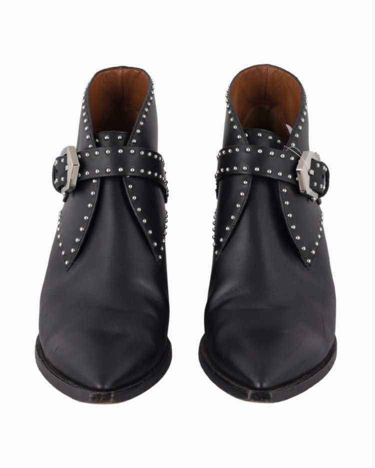 Bota Givenchy Original Studded Western Preta Feminina