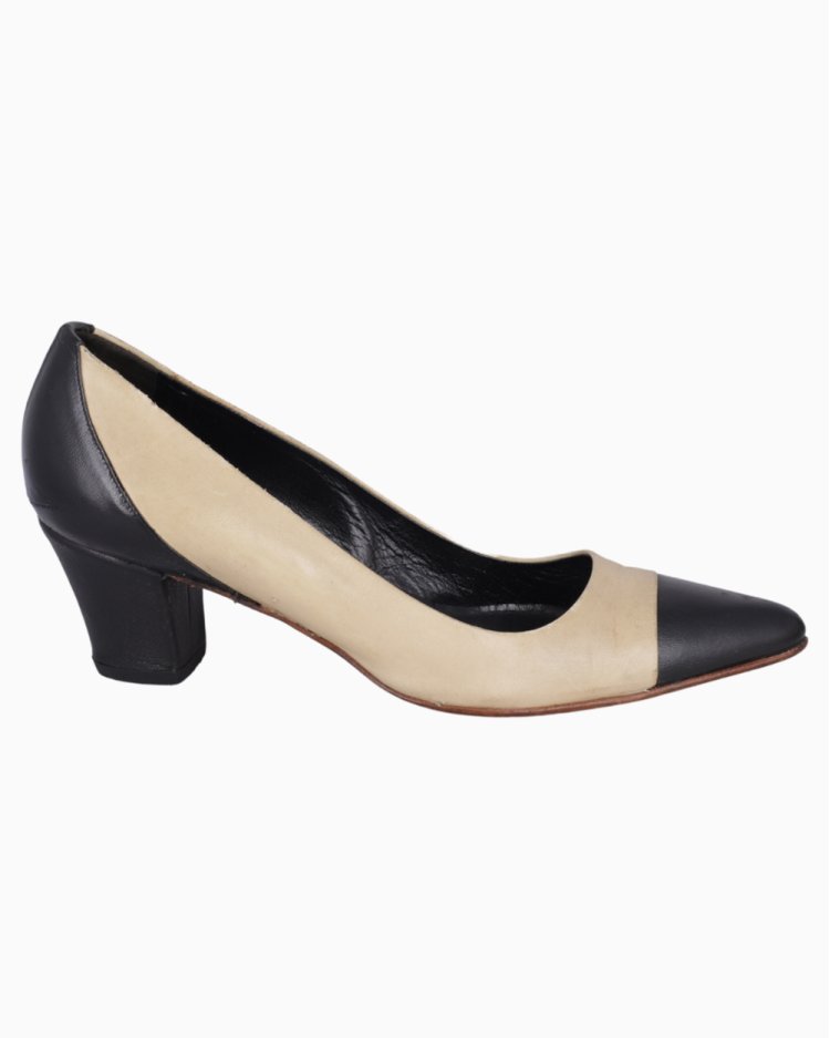 Sapato Chanel Original Bicolor Feminino