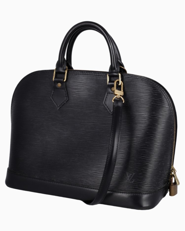Bolsa Louis Vuitton Original Alma PM Epi Preta Feminina