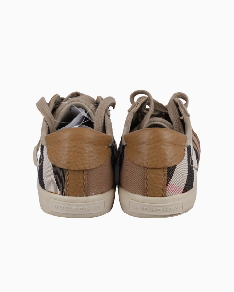 Tênis Burberry Original Camurça Xadrez Feminino