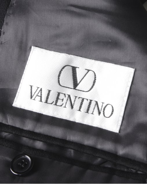 Terno Valentino Original Lã Preto Masculino