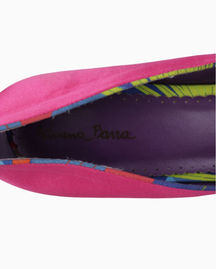 Sapato Adriana Barra Original Cetim Rosa Feminino