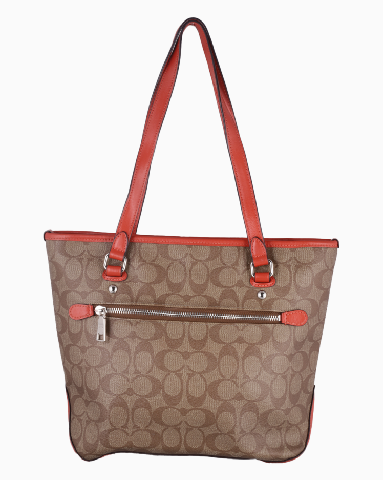 Bolsa Coach Original Signature Tote Bicolor Feminina