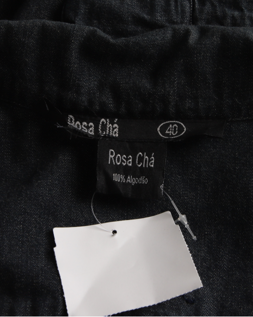 Camisa Rosa Chá Original Jeans Azul Feminina