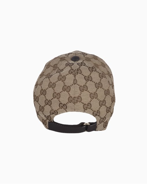 Boné Gucci Original GG Supreme Canvas Web Monograma Masculino